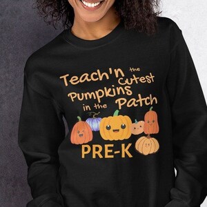 Halloween Teacher Shirt, Cutest Pumpkins in the Patch, Teach Li'l ...