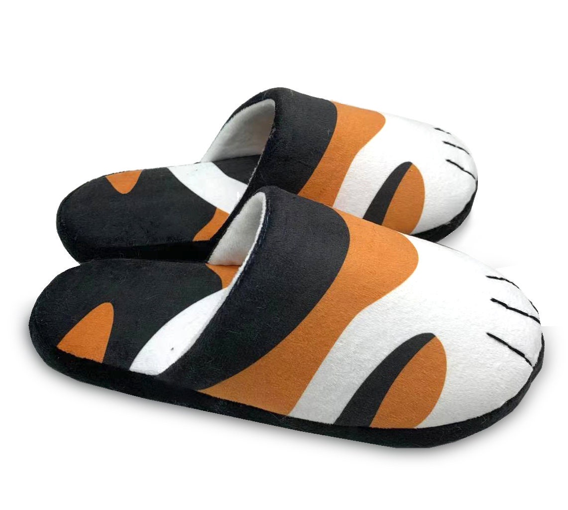 Cute Cat Paw Slippers, Kawaii Slippers, Kawaii Cat Slippers, Plush ...