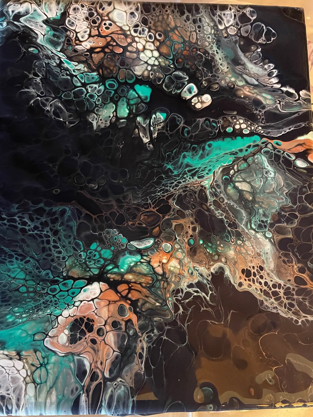 Svalbard Pour Painting - Etsy