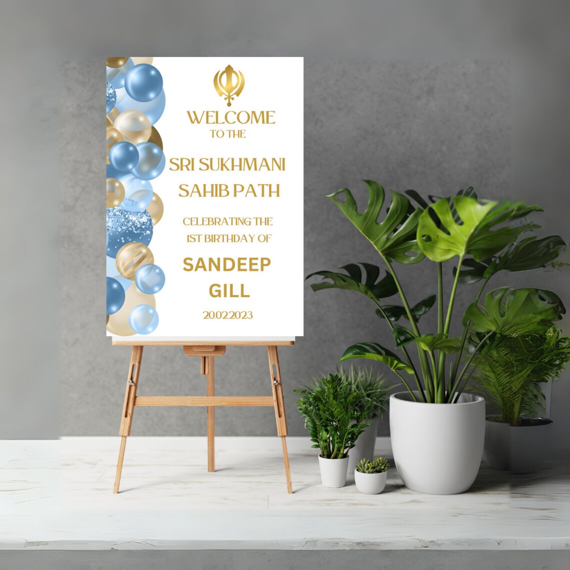 Sukhmani Sahib Path Welcome Sign Poster, Gurdwara Welcome Sign, Path Welcome Sign, Sri Sukhmani ...