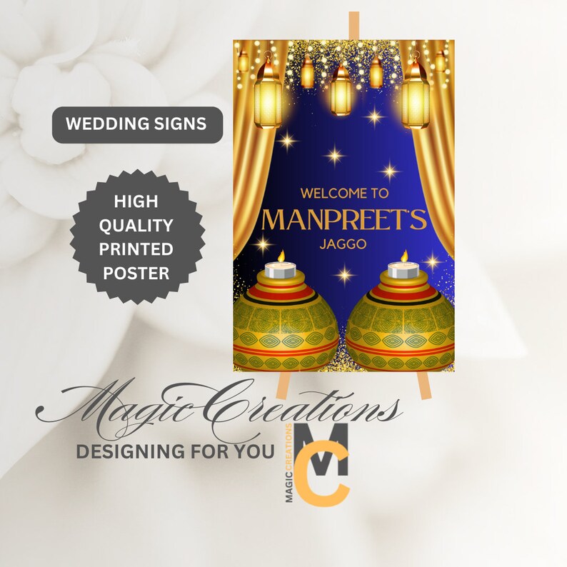 Jaggo Welcome Poster, Punjabi Wedding Poster, Punjabi Wedding, Punjabi ...