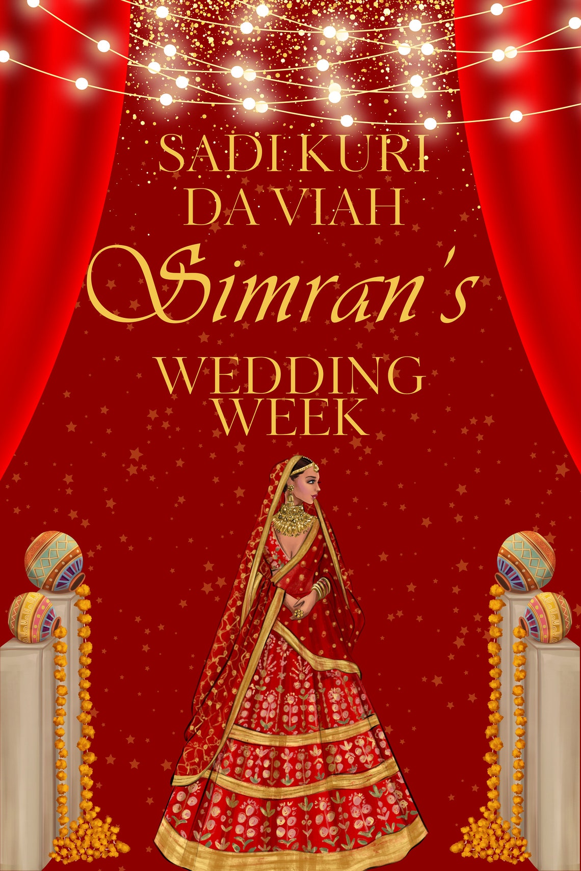 Sadi Kuri Da Viah, Punjabi Wedding Poster, Punjabi Wedding, Punjabi ...