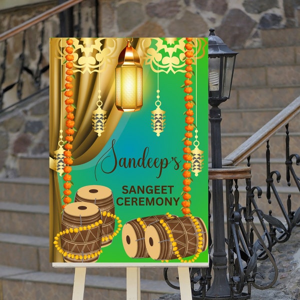 Sangeet Sign - Etsy UK