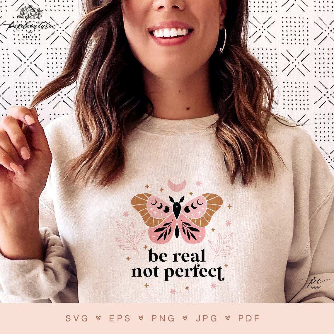 Butterfly Svg Butterfly Png Butterfly Clipart Be Real Not - Etsy