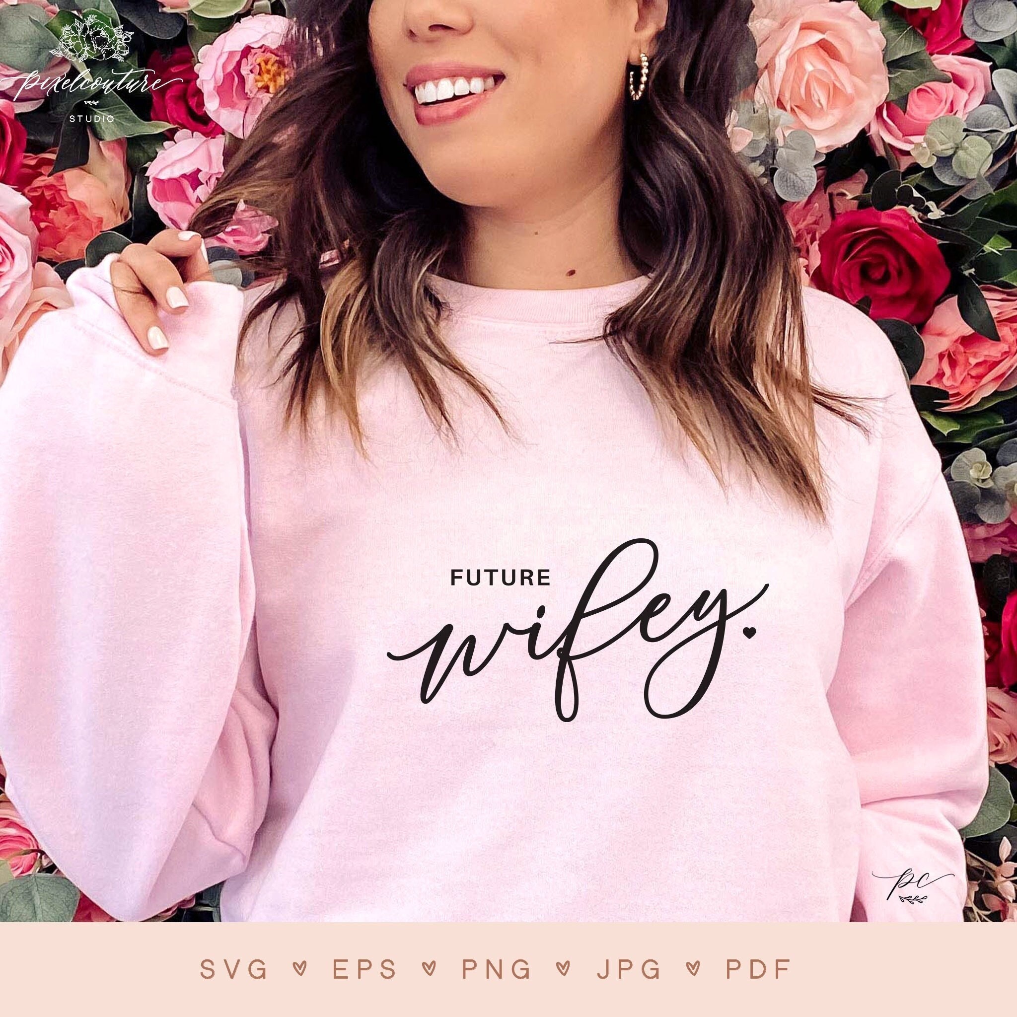 Future Wifey Svg, Bride to Be Svg, Engaged Svg, Engagement Svg, Wedding ...