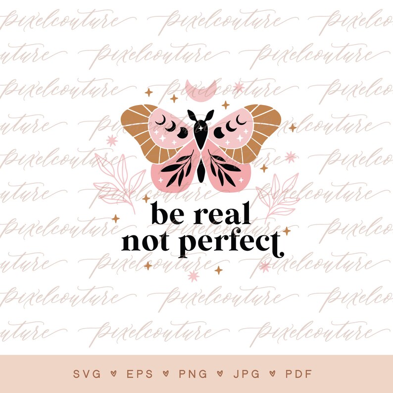 Butterfly Svg Butterfly Png Butterfly Clipart Be Real Not - Etsy