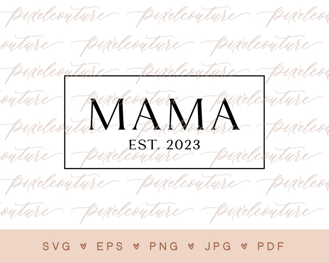 Maman moderne svg, maman svg, maman svg, svg fête des mères, fichier de ...