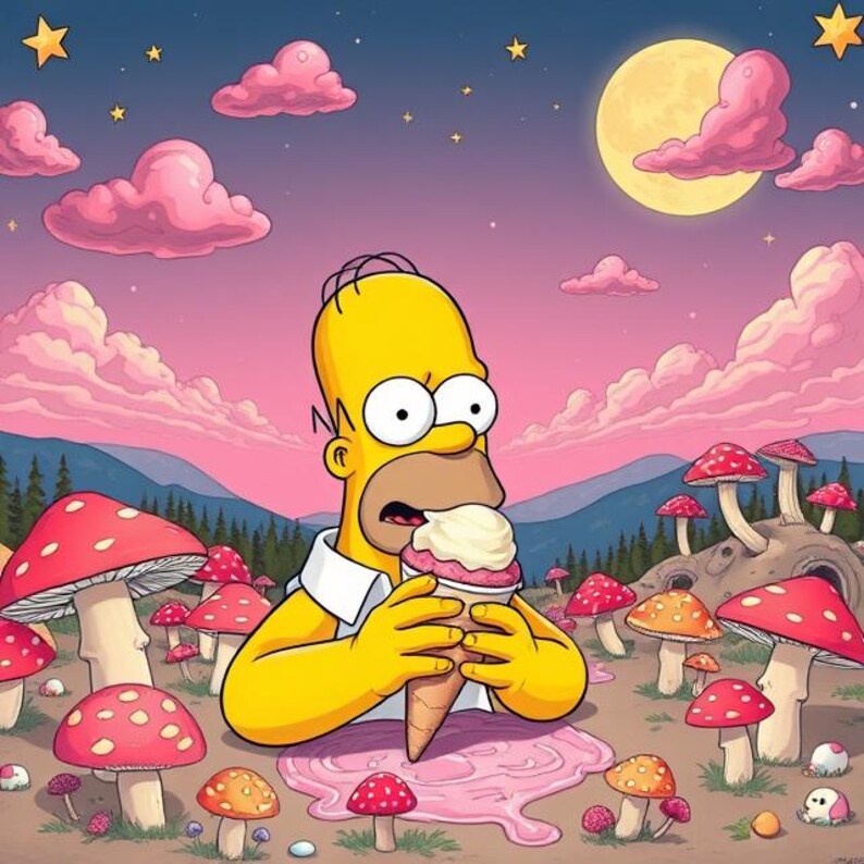 Ice Cream Homer - Etsy