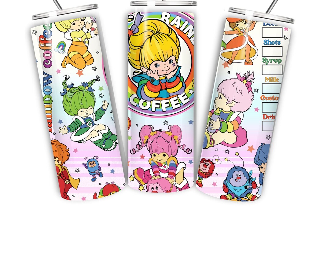 Rainbow Brite Coffee Tumbler - Etsy