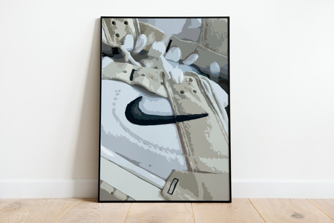 Neutral Dunks Wall Art | Nike Inspired Fashion Print | Digital Download ...