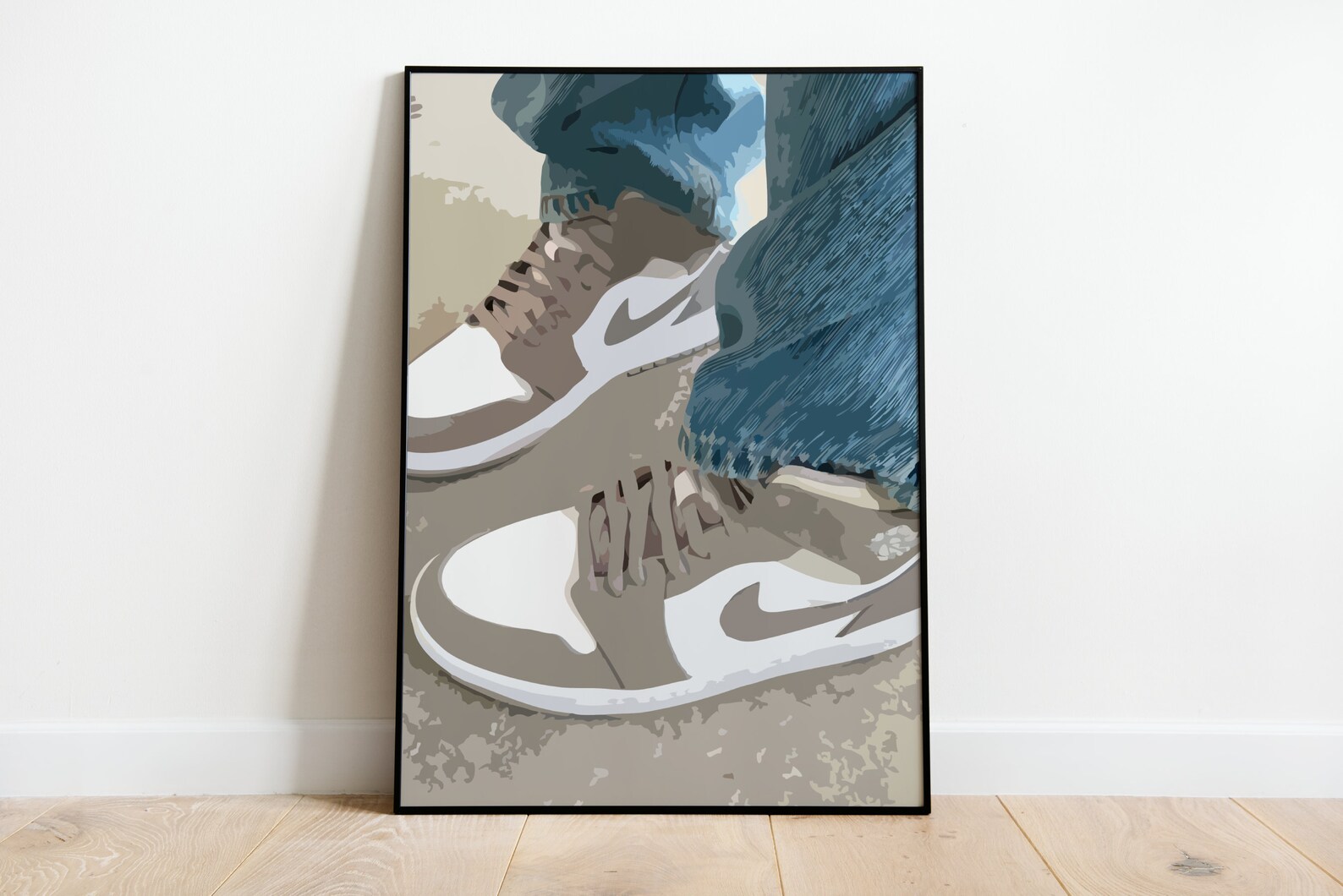 Nike Jordan 1's Poster Digital Download Printable Wall - Etsy UK