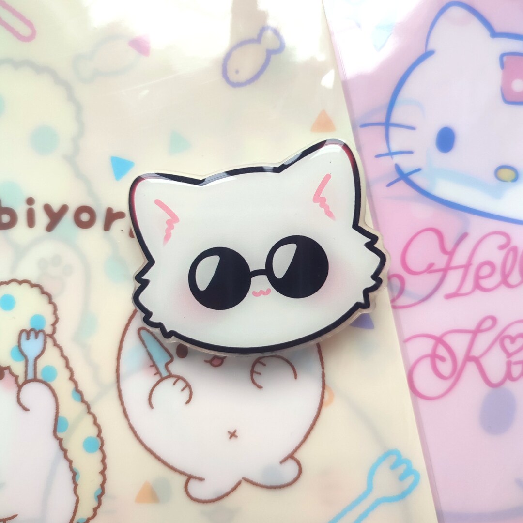 Gojo Cat Jujutsu Kaisen Phone Grip / Holder - Etsy