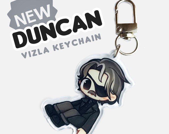 Duncan Vizla (mads) Polar Cute Chibi Keychain - Etsy