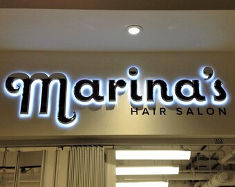 3d Metal Backlit - Etsy