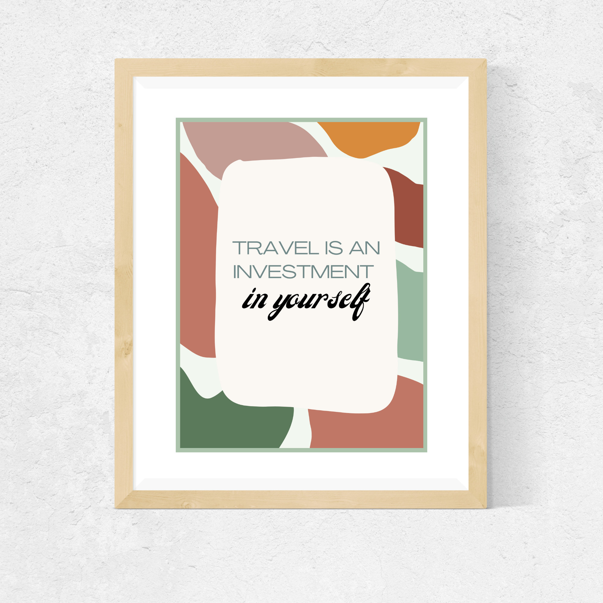 Travel Quote Printable Artwork Digital Download - Etsy