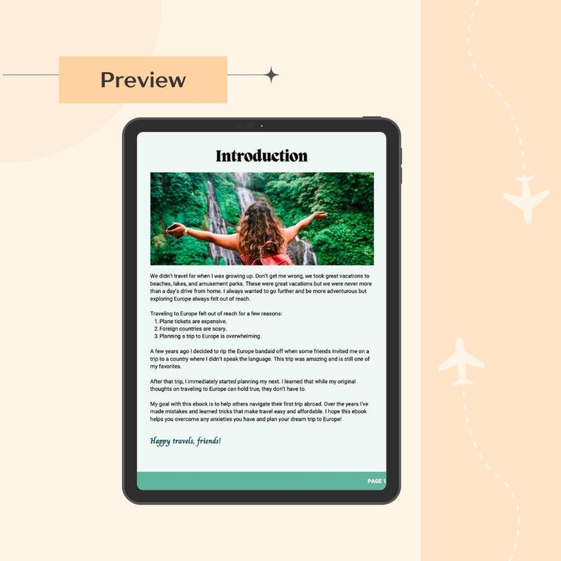 How to Affordably Plan Your Dream Vacation in Europe | Ebook ...