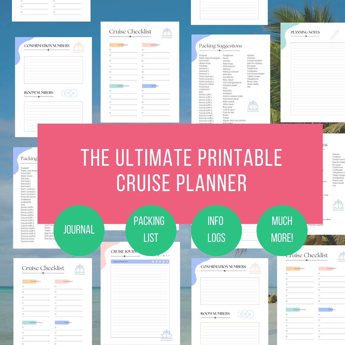 Cruise Planning Templates Packing List Packing Suggestions Cruise ...