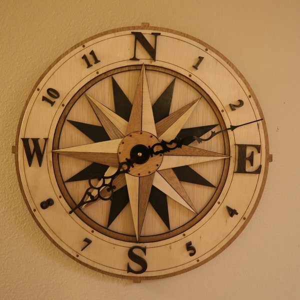 Laser Engraved Compass - Etsy