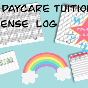 Home Daycare Attendance and Payment Log - Etsy