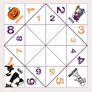 3 Halloween Paper Fortune Tellers! - Etsy
