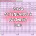 Home Daycare Attendance and Payment Log - Etsy