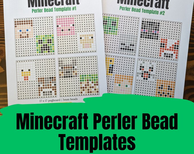 Minecraft perler - Etsy