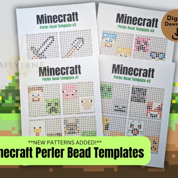 Perler Bead Jewelry - Etsy