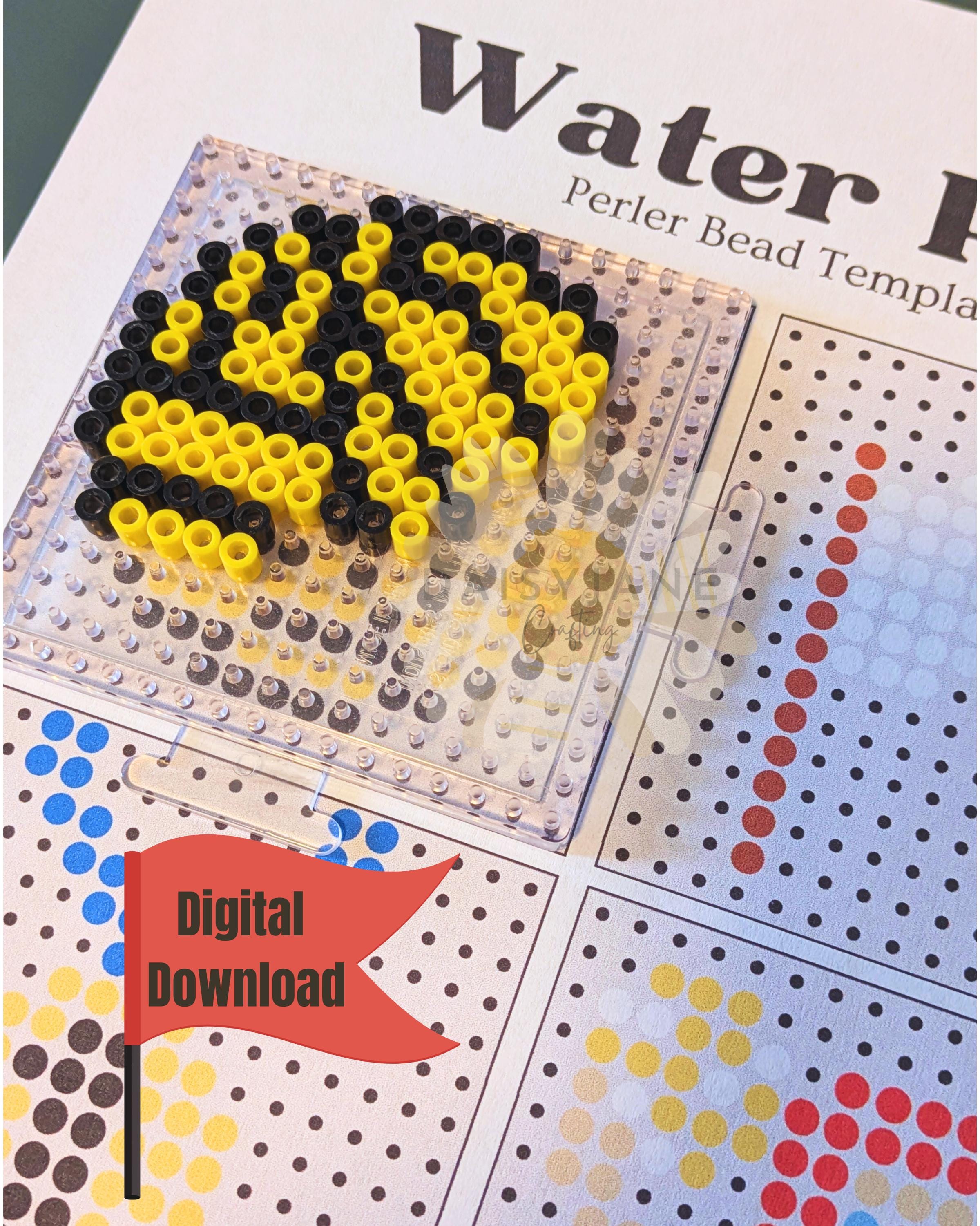Water Polo Perler Bead Template | Digital Download | Fuse Beads, Hama ...