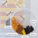 Beehive Perler Bead Template | Fuse Beads, Hama Beads | Honeybee Craft ...