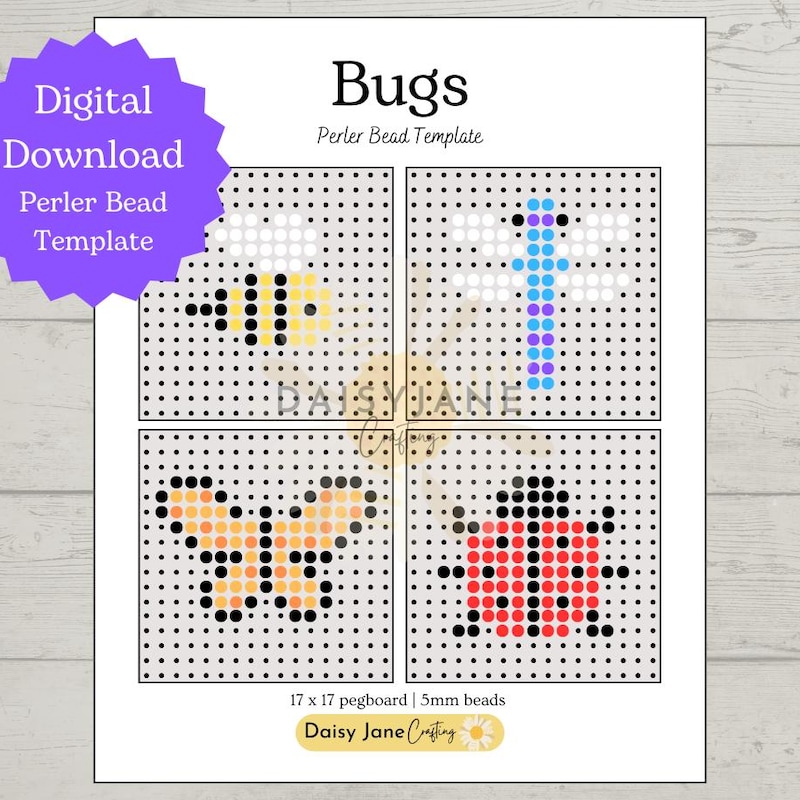 Ladybug Bead Pattern - Etsy