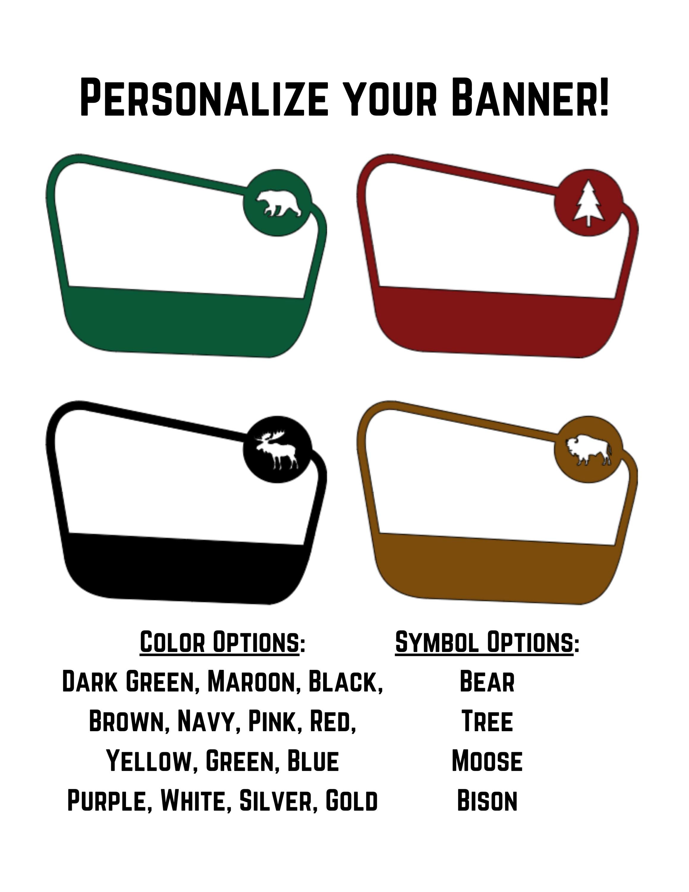 Personalized Junior Ranger Banner | National Parks & Monuments | Travel ...