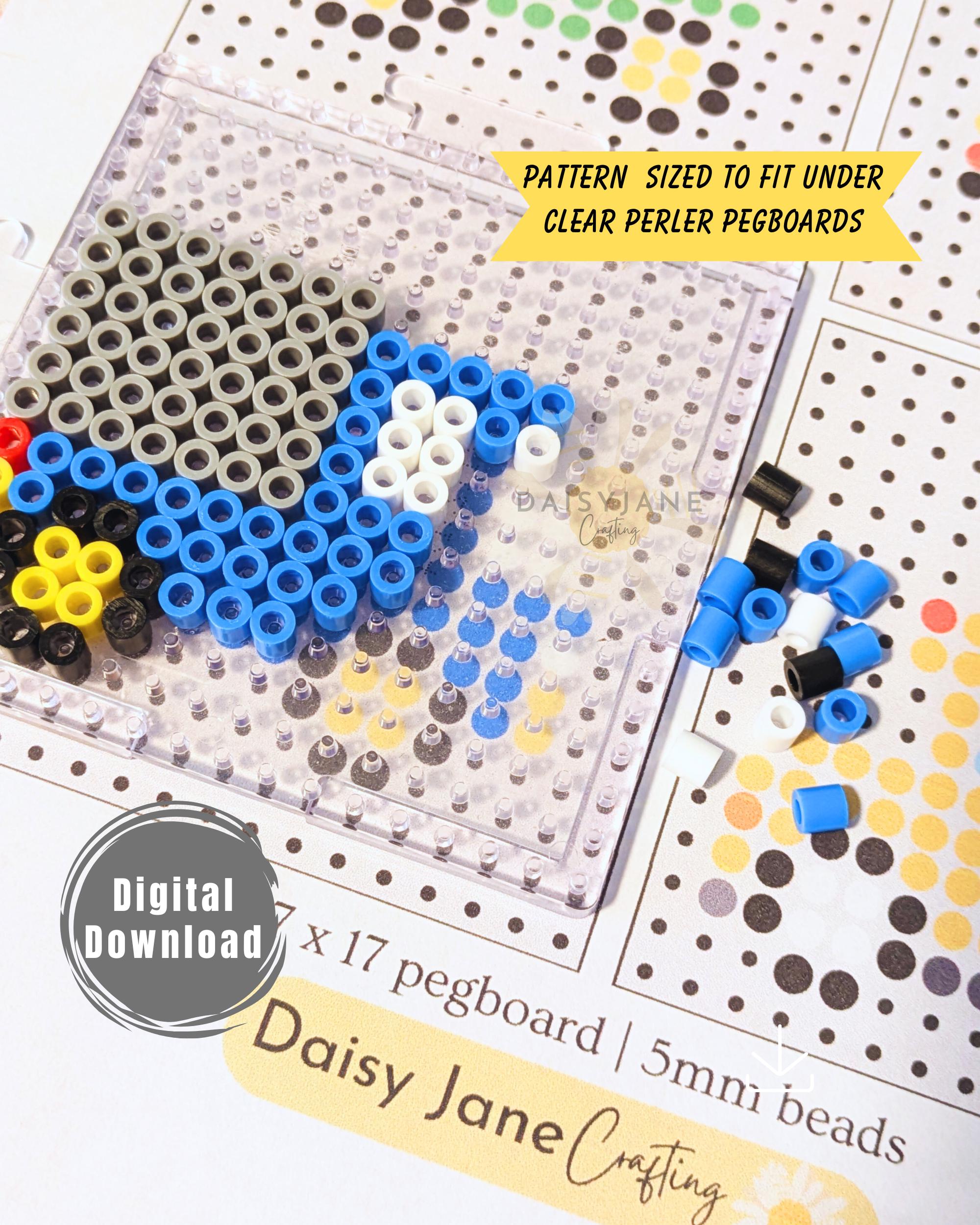 Vehicle Perler Bead Patterns | Cars, Trucks, Airplane (digital Download ...