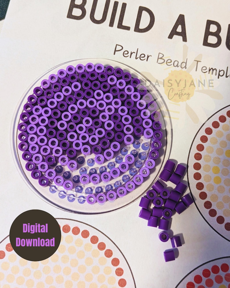 Build A Burger Perler Bead Templates | Hama Beads Fuse Beads ...