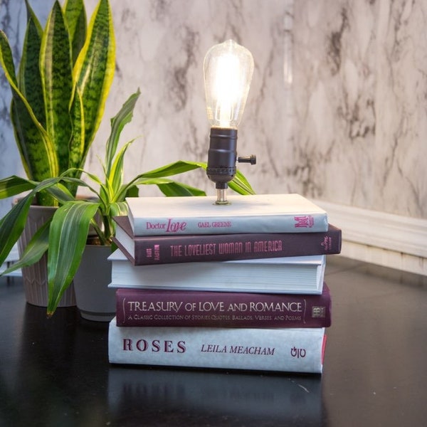 Book Lamp - Etsy