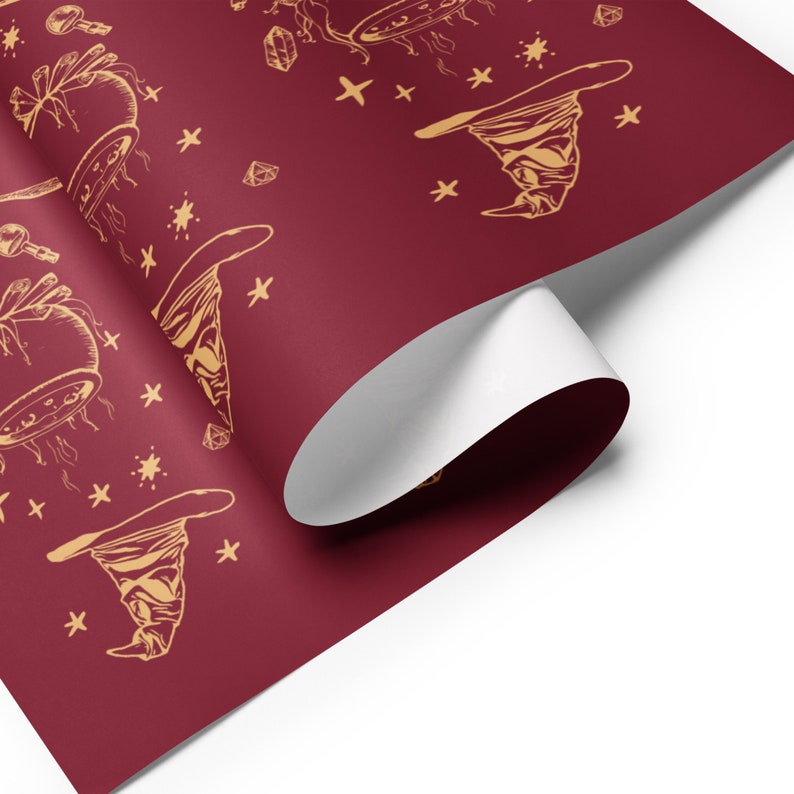 Harry Potter Themed Wrapping Paper Sheets | Wizarding World Giftwrap ...