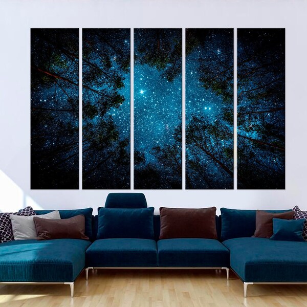 Starry Sky Print - Etsy