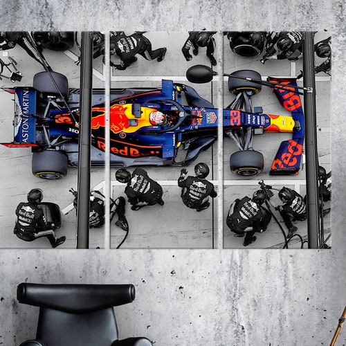 Formula 1 Canvas Print Racing Wall Art Man Cave Decor F1 - Etsy