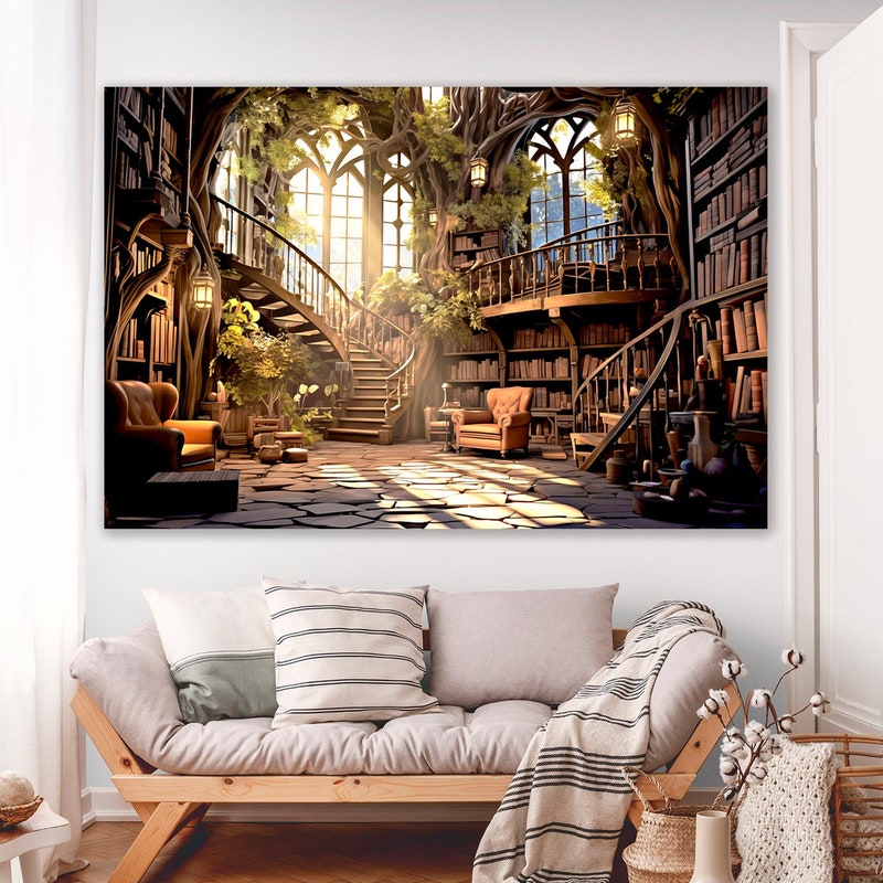 Library Decor - Etsy