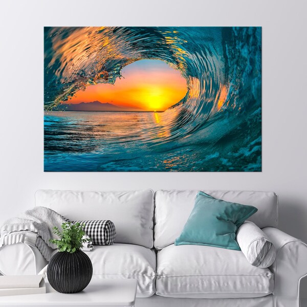 Wave Wall Art - Etsy