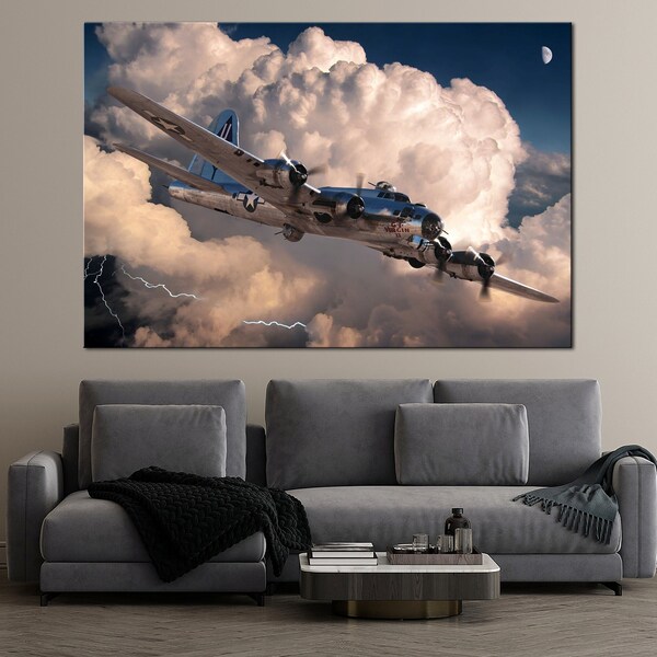 Aircraft Canvas Aviation Wall Art - Etsy