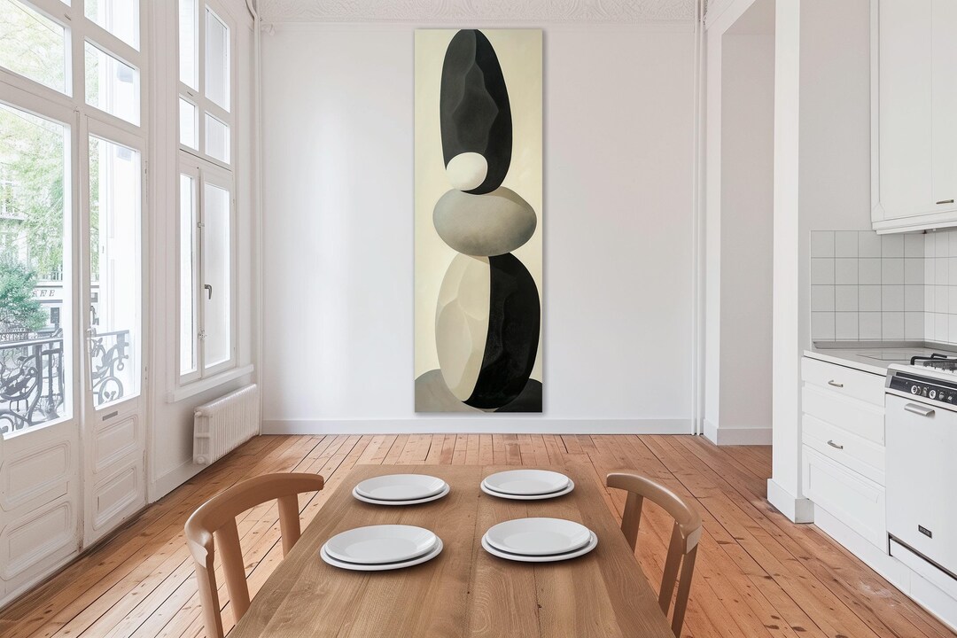 Balancing Stones Canvas Print Stones Wall Art Cairn Art Decor ...