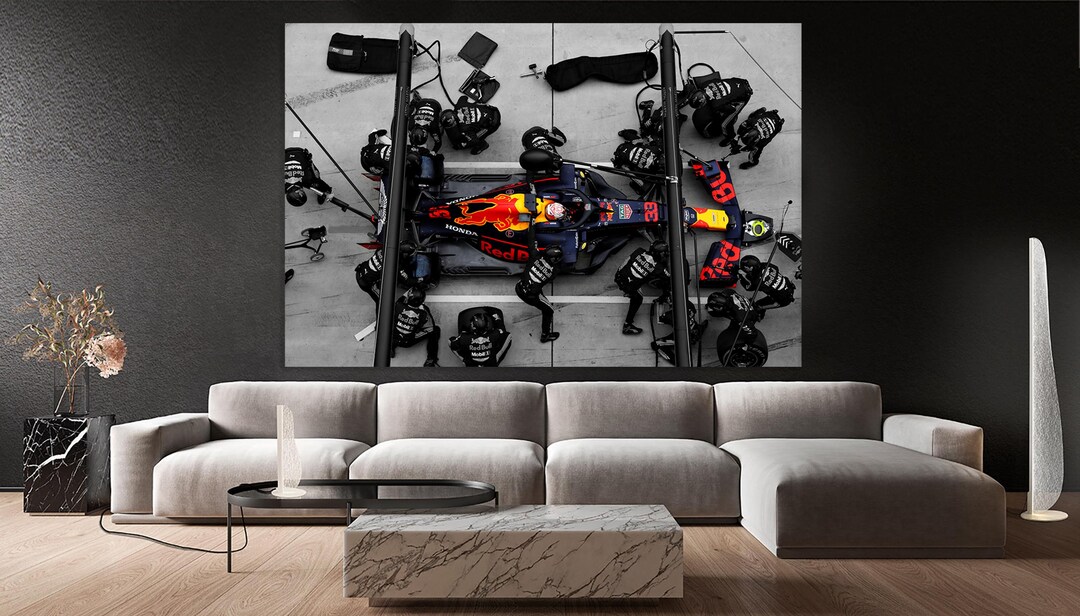 Formula One Car Printable Canvas Wall Art Prints Formula 1 Poster F1 ...
