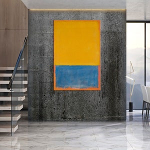 Mark Rotko Wall Art Canvas Contemporary Art Abstract - Etsy