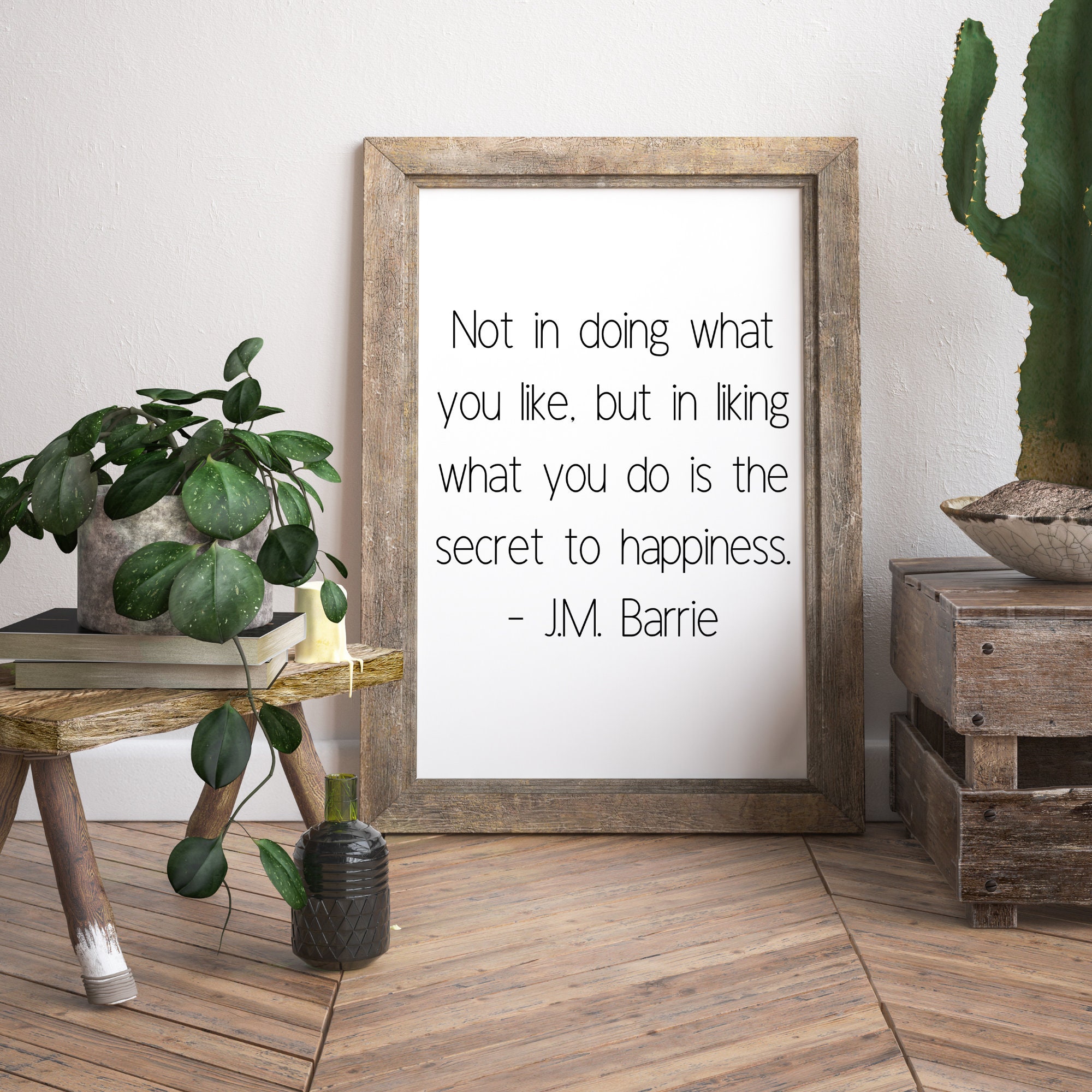 Inspirational Life Quote Wall Art Print and Frame Wall Designs Quotes ...