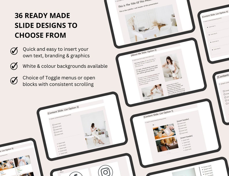 Notion Presentation Template Notion Template Presentation Slides Notion Webinar Template Notion ...