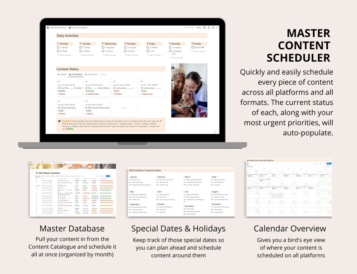Social Media Notion Template Social Media Planner Notion Planner ... Social Media Notion Template Social Media Planner Notion Planner ...