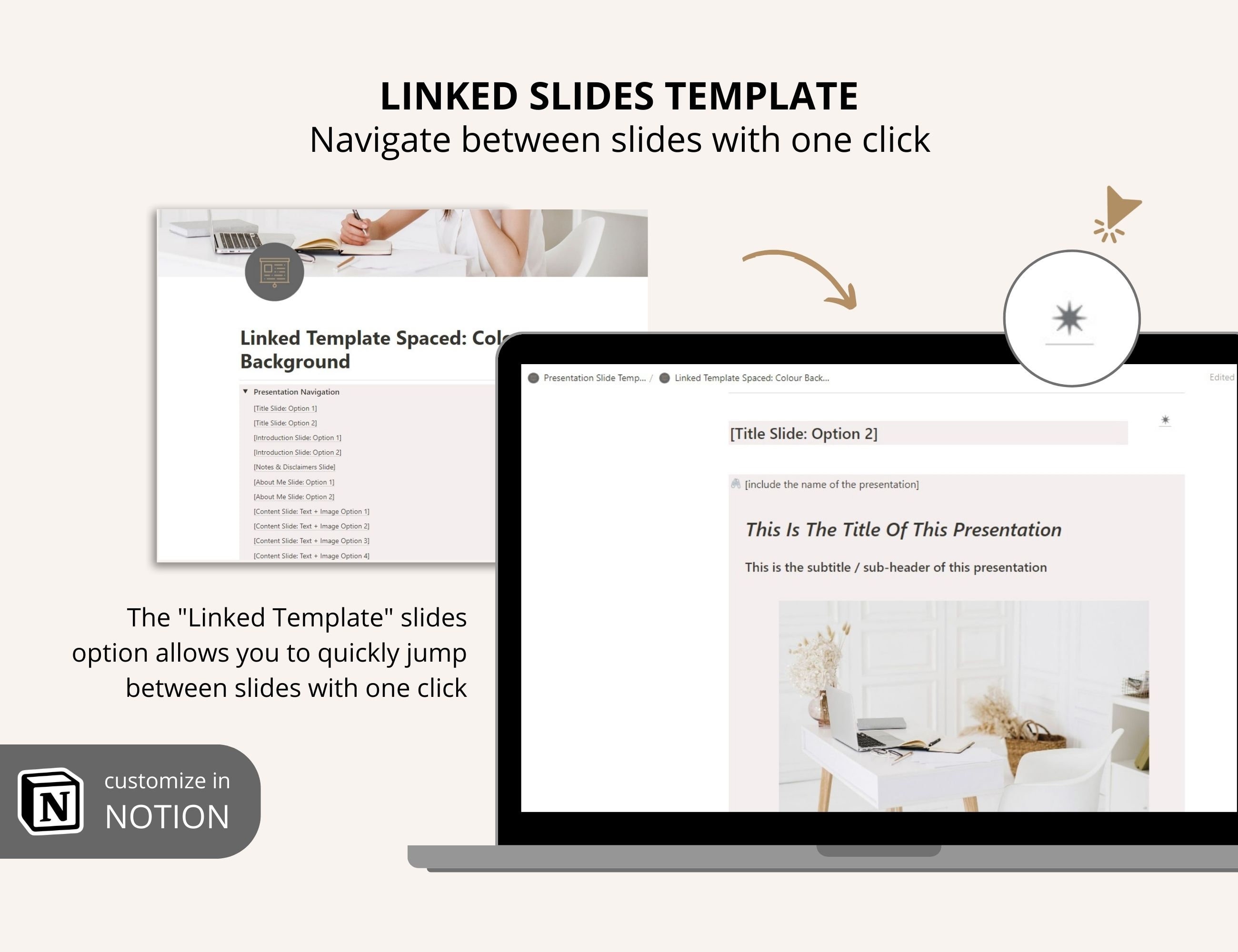 Notion Presentation Template Notion Template Presentation Slides Notion Webinar Template Notion ...