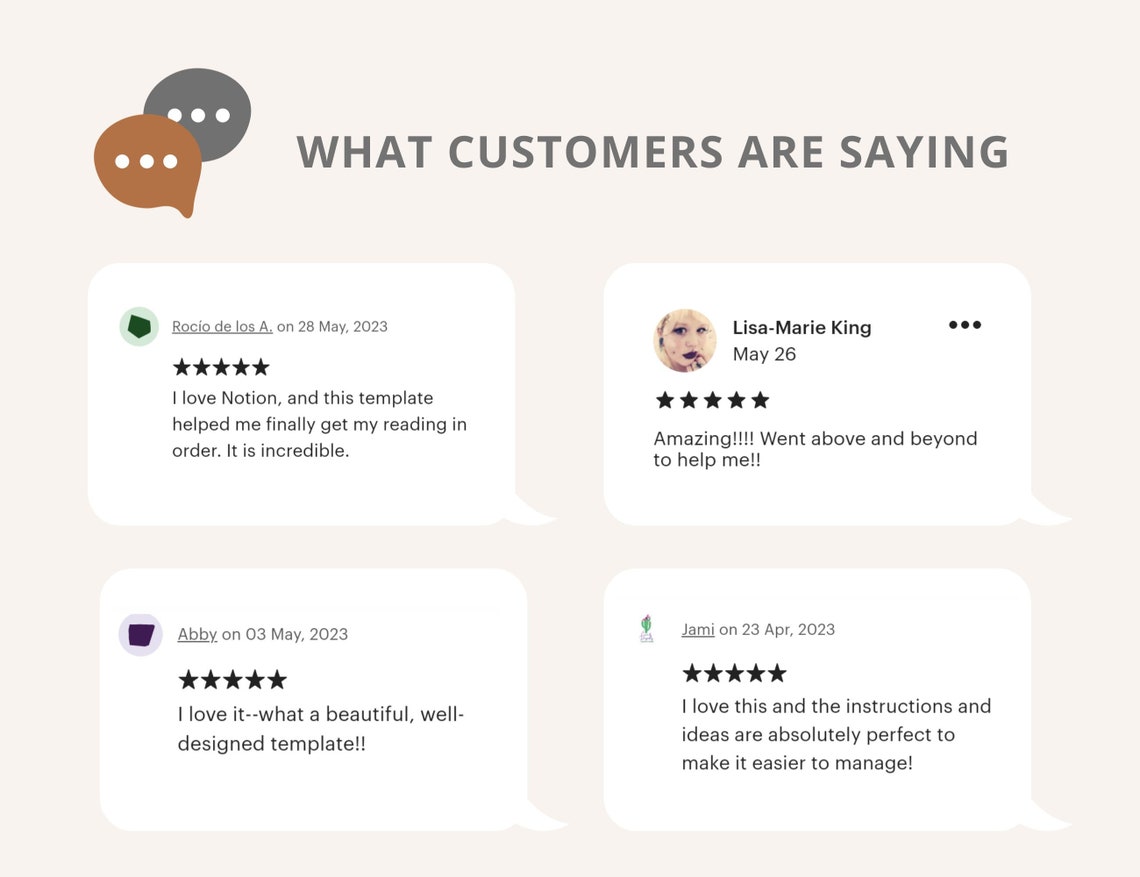 Notion Library Template Reading Goals Tracker Read Log Organizer ...