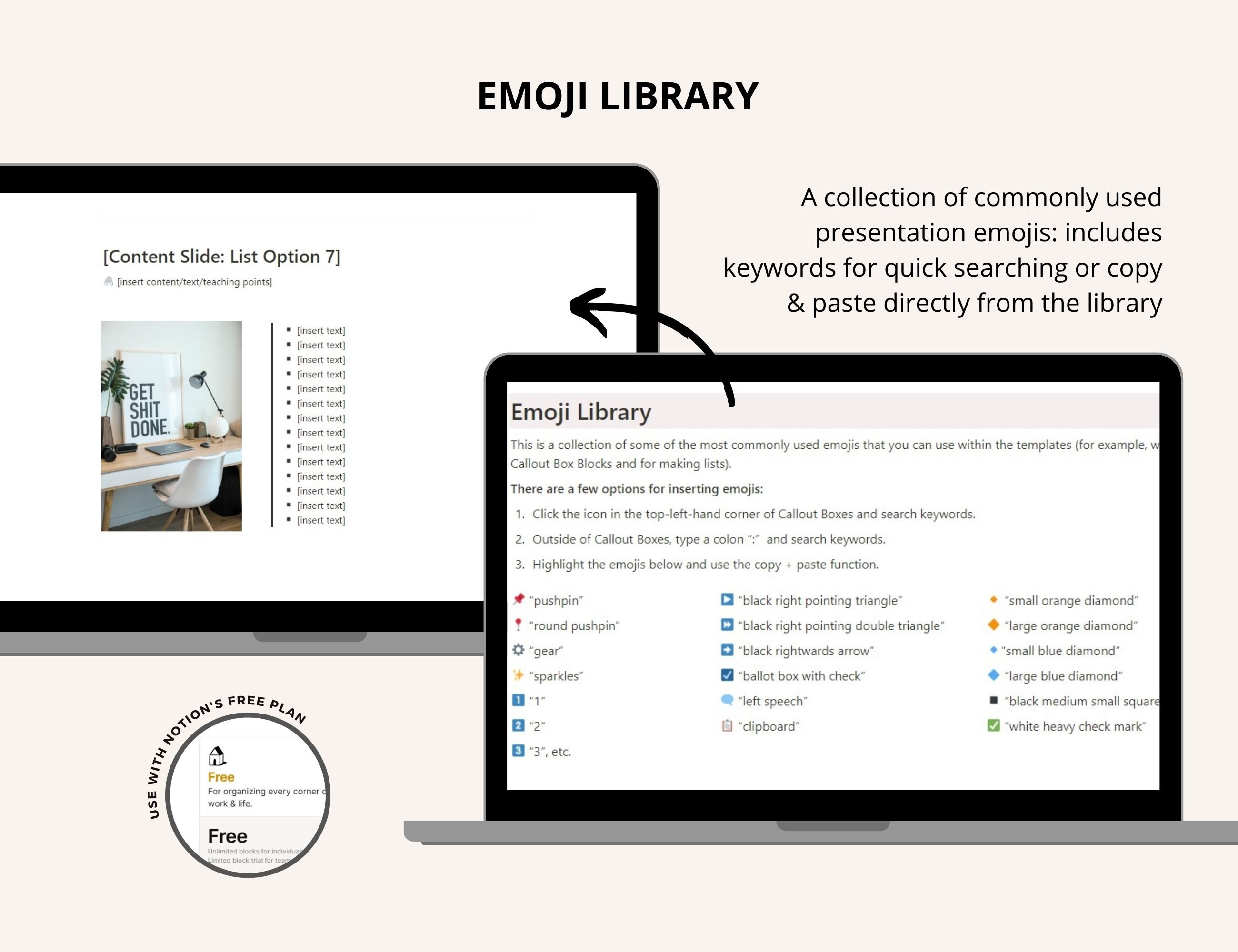 Notion Presentation Template Notion Template Presentation Slides Notion ...