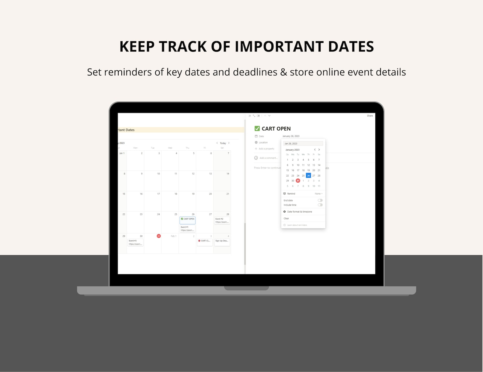 Notion Template Notion Course Planner Bundle Tracker Course Tracker ...